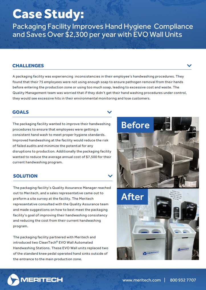 Case Study: Packaging Facility Saves $2,300 per year with EVO